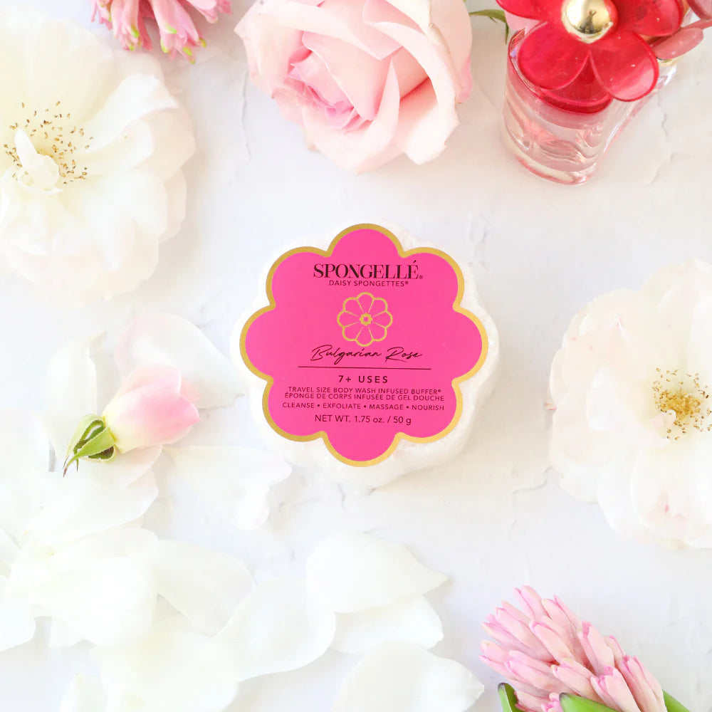 Bulgarian Rose Daisy Spongette – The Boutique at Wells Florist