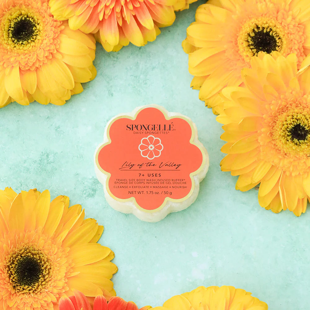 Lily of The Valley Daisy Spongette – The Boutique at Wells Florist